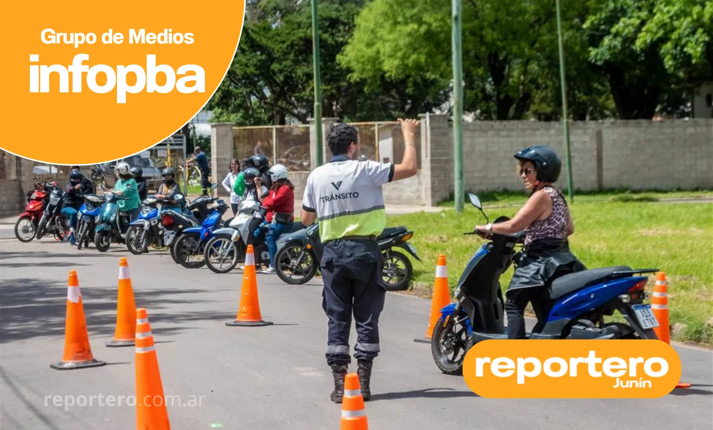 Junín refuerza la campaña “Sin casco, no hay moto” y suma controles con ...